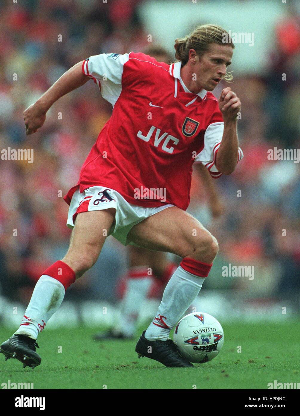 EMMANUEL PETIT ARSENAL FC 01 September 1997 Stock Photo - Alamy