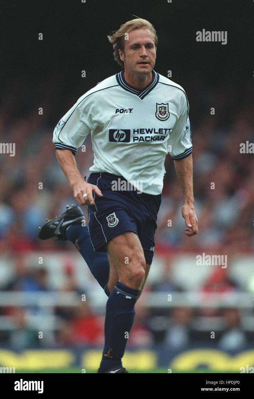 JOHN SCALES TOTTENHAM HOTSPUR FC 01 September 1997 Stock Photo - Alamy