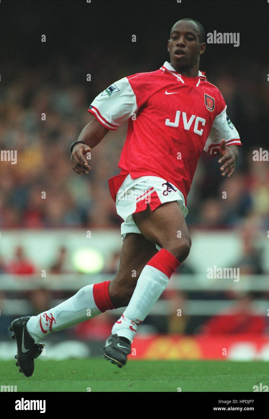 IAN WRIGHT ARSENAL FC 01 September 1997 Stock Photo - Alamy