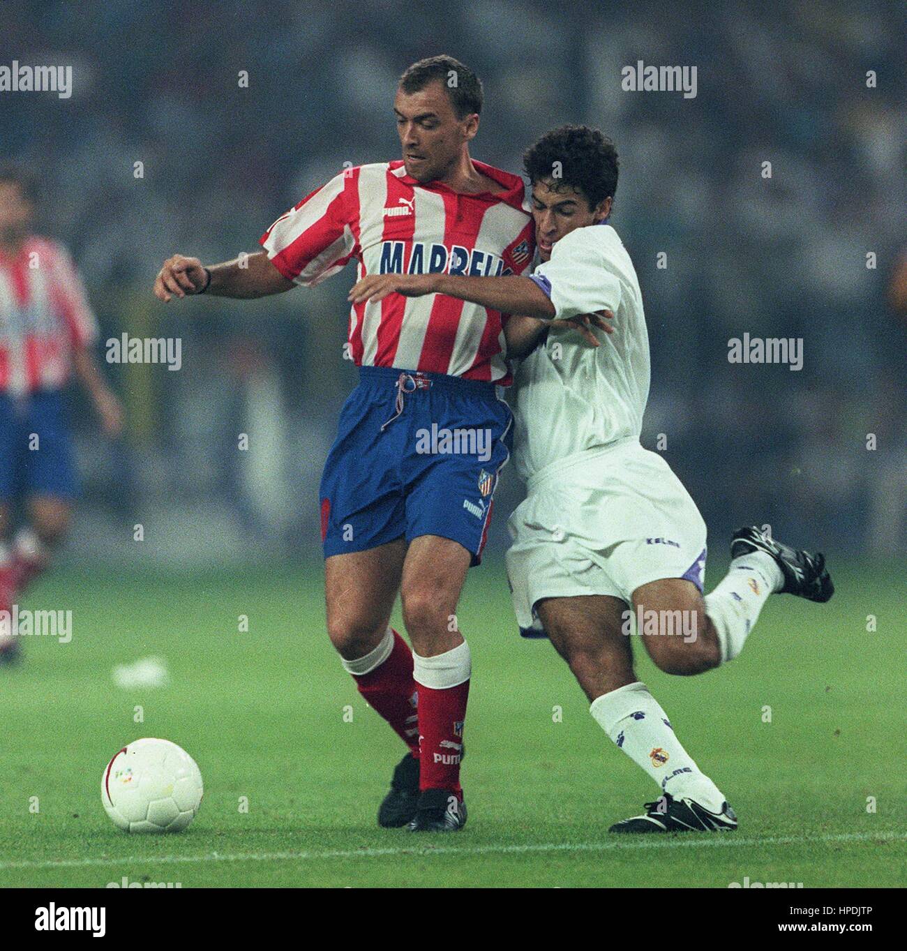 Real madrid raúl 1997 hi-res stock photography and images - Alamy