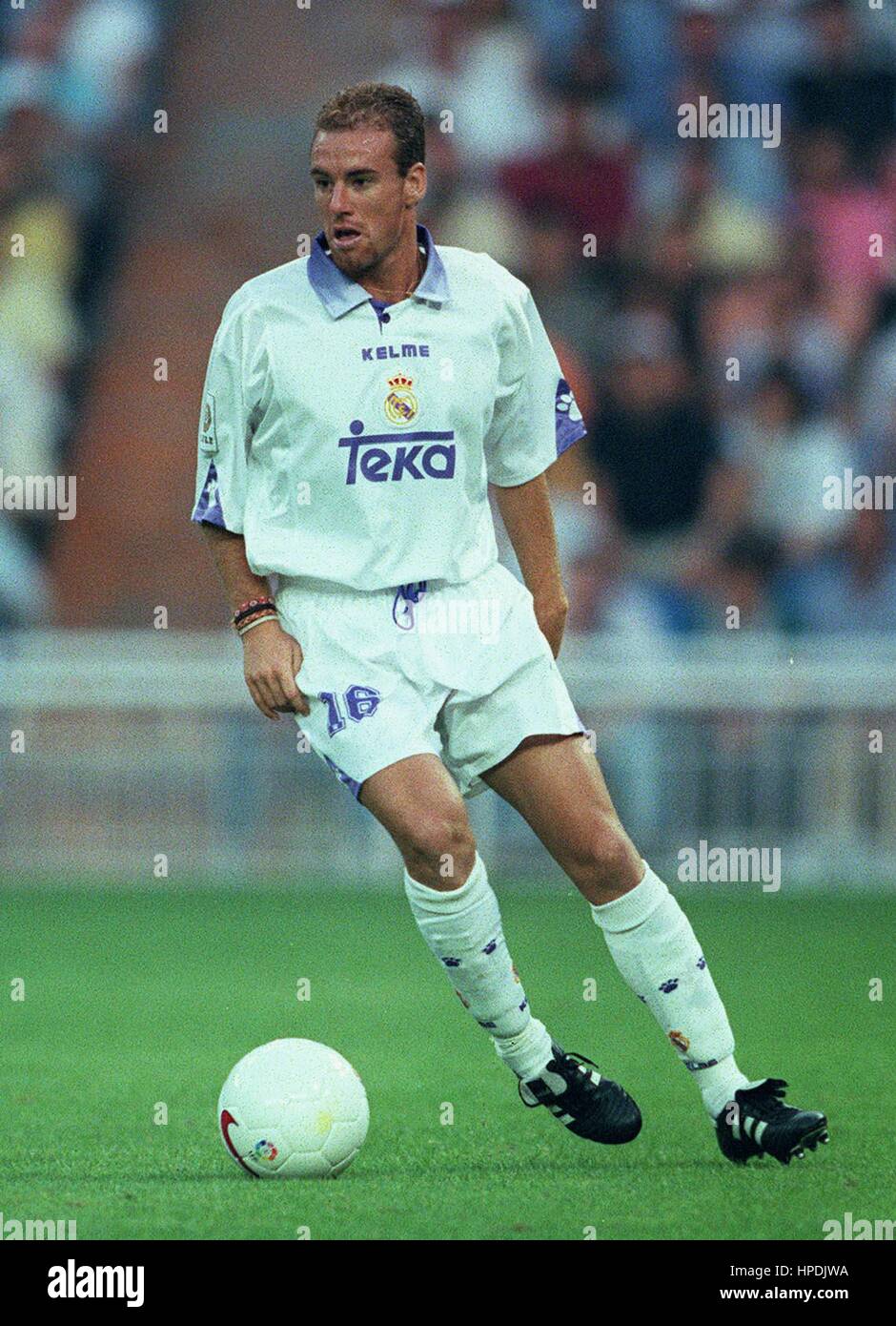 JAIME REAL MADRID FC 02 September 1997 Stock Photo - Alamy