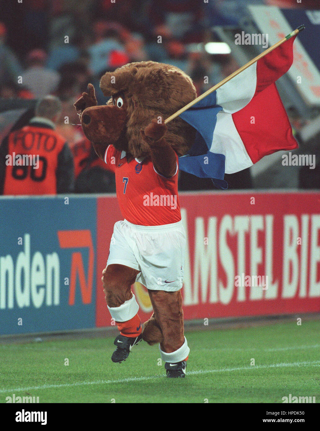 DUTCHY HOLLAND MASCOT 09 September 1997 Stock Photo - Alamy