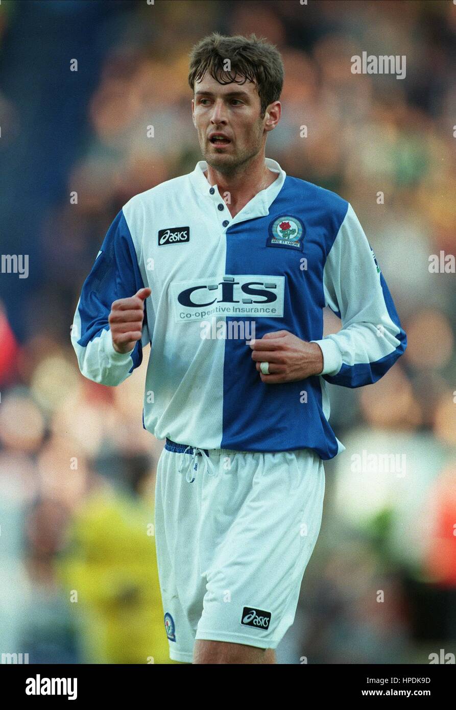 CHRIS SUTTON BLACKBURN ROVERS FC 15 September 1997 Stock Photo - Alamy