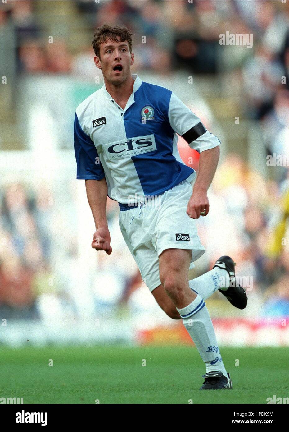 CHRIS SUTTON BLACKBURN ROVERS FC 15 September 1997 Stock Photo - Alamy