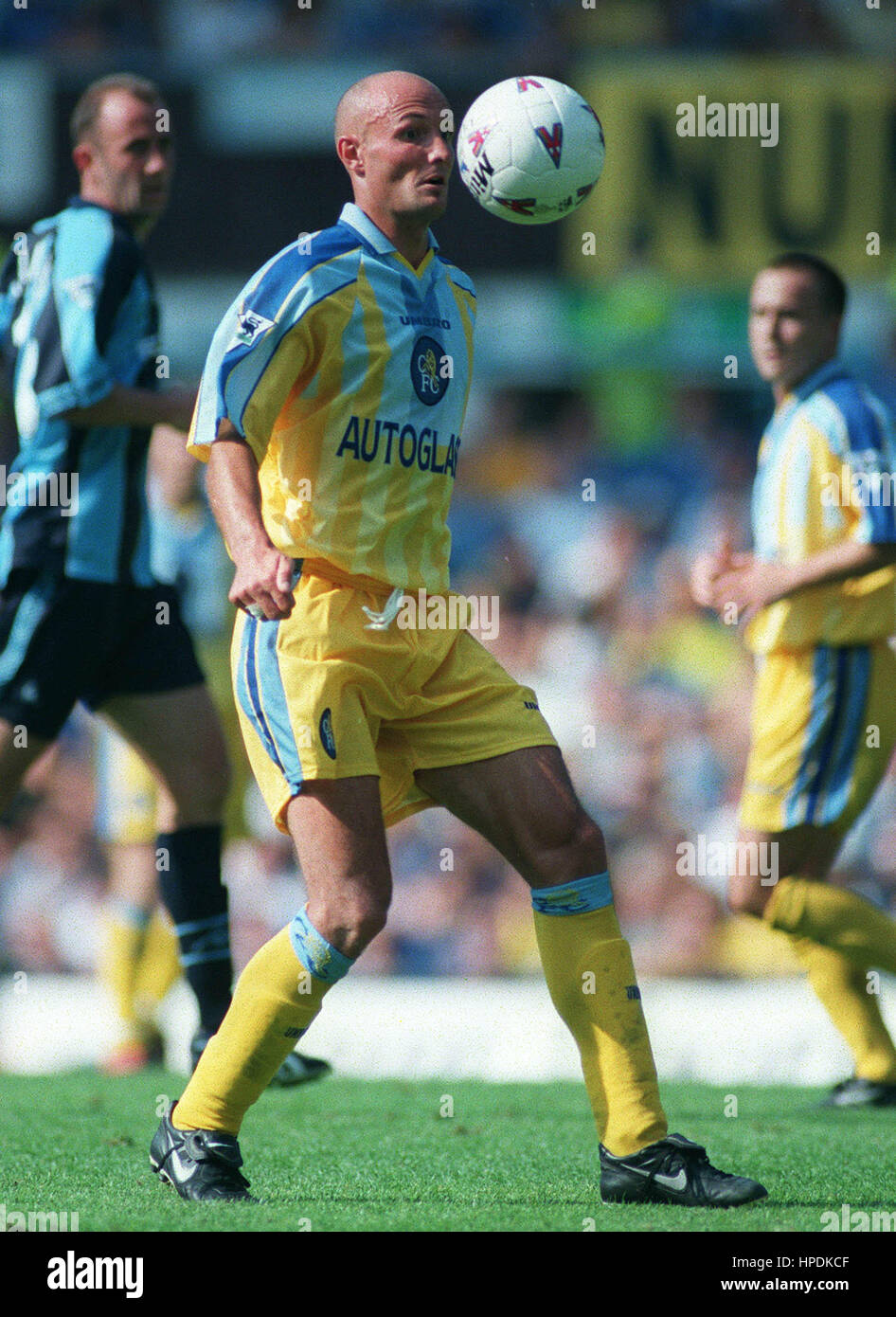 FRANK LEBOEUF CHELSEA FC 17 September 1997 Stock Photo - Alamy
