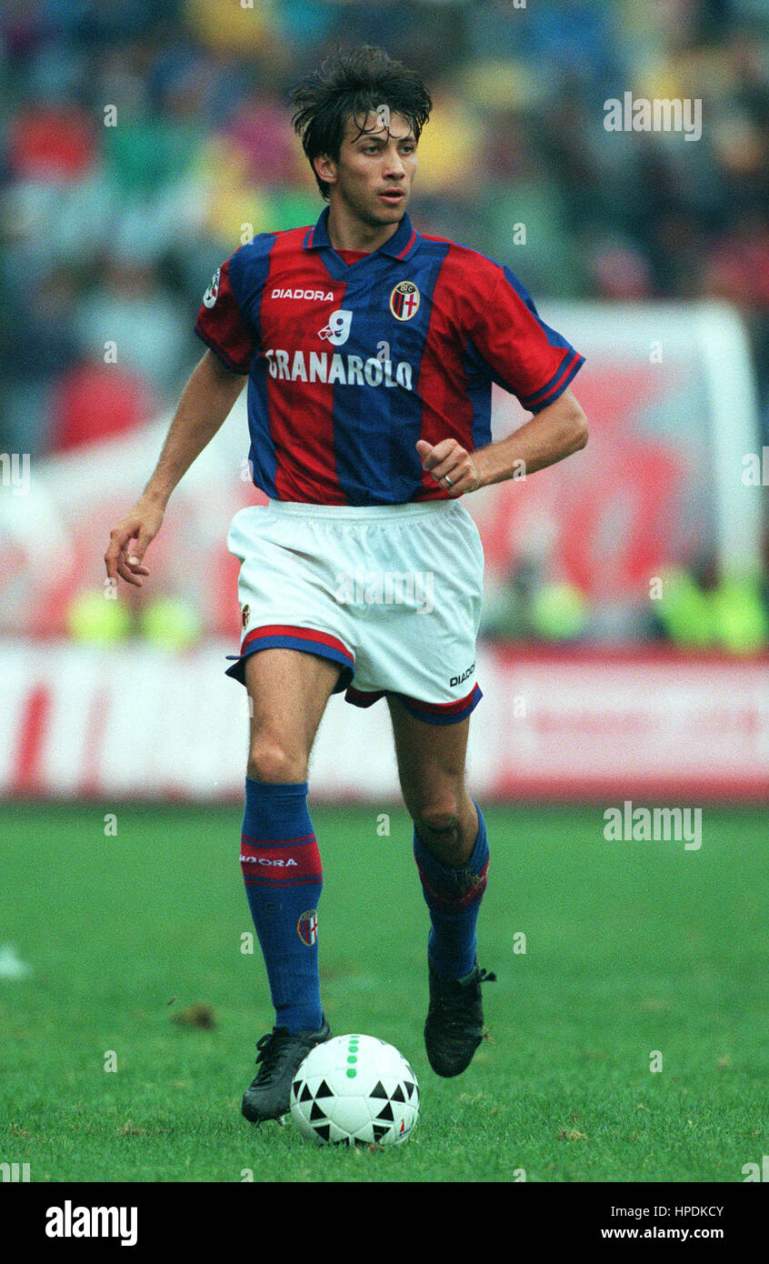 MASSIMO PAGANIN BOLOGNA FC 18 September 1997 Stock Photo - Alamy