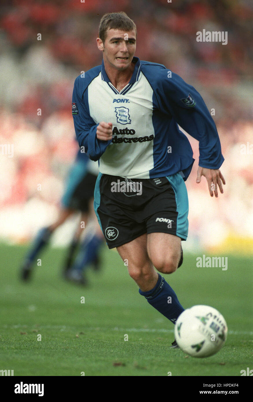 BRYAN HUGHES BIRMINGHAM CITY FC 22 September 1997 Stock Photo - Alamy