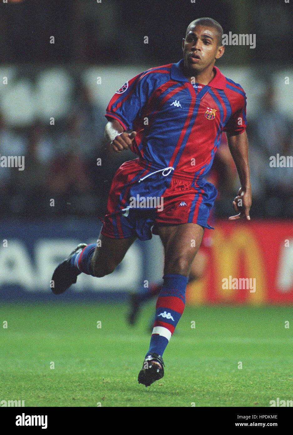 SONNY ANDERSON FC BARCELONA 24 September 1997 Stock Photo - Alamy