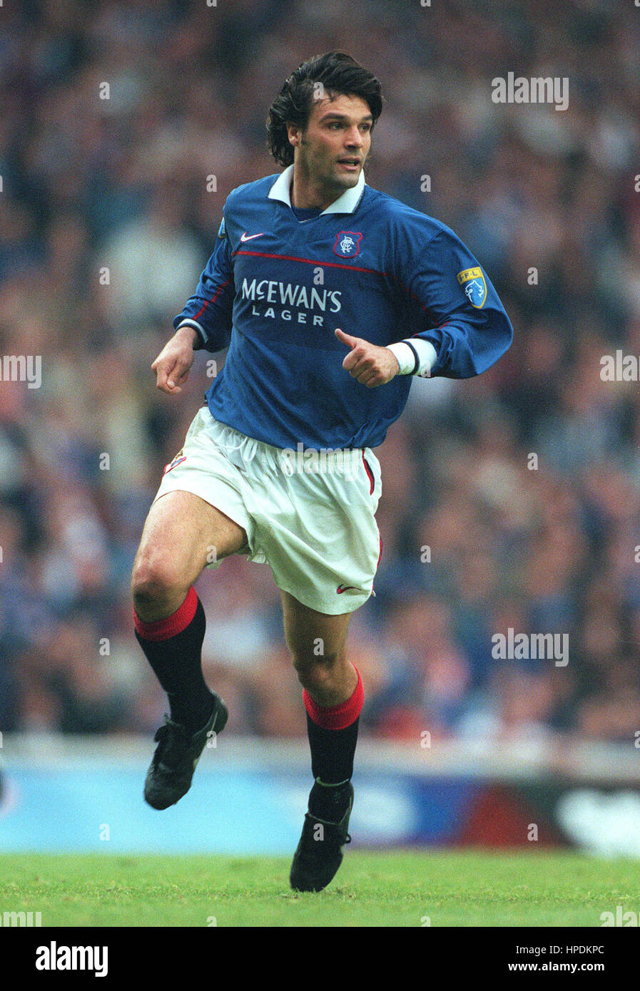 MARCO NEGRI GLASGOW RANGERS FC 28 September 1997 Stock Photo - Alamy