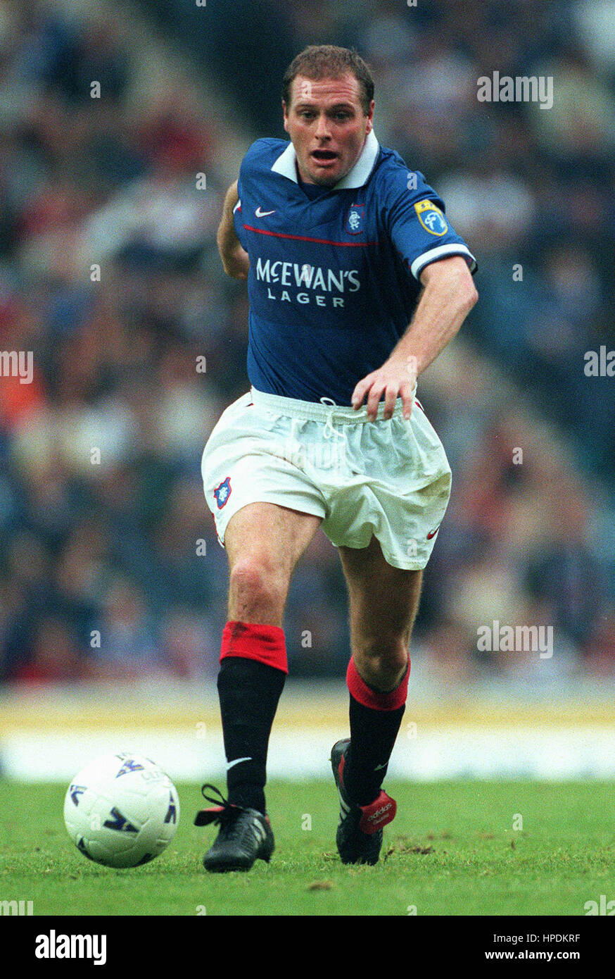 Paul gascoigne rangers hi-res stock photography and images - Alamy