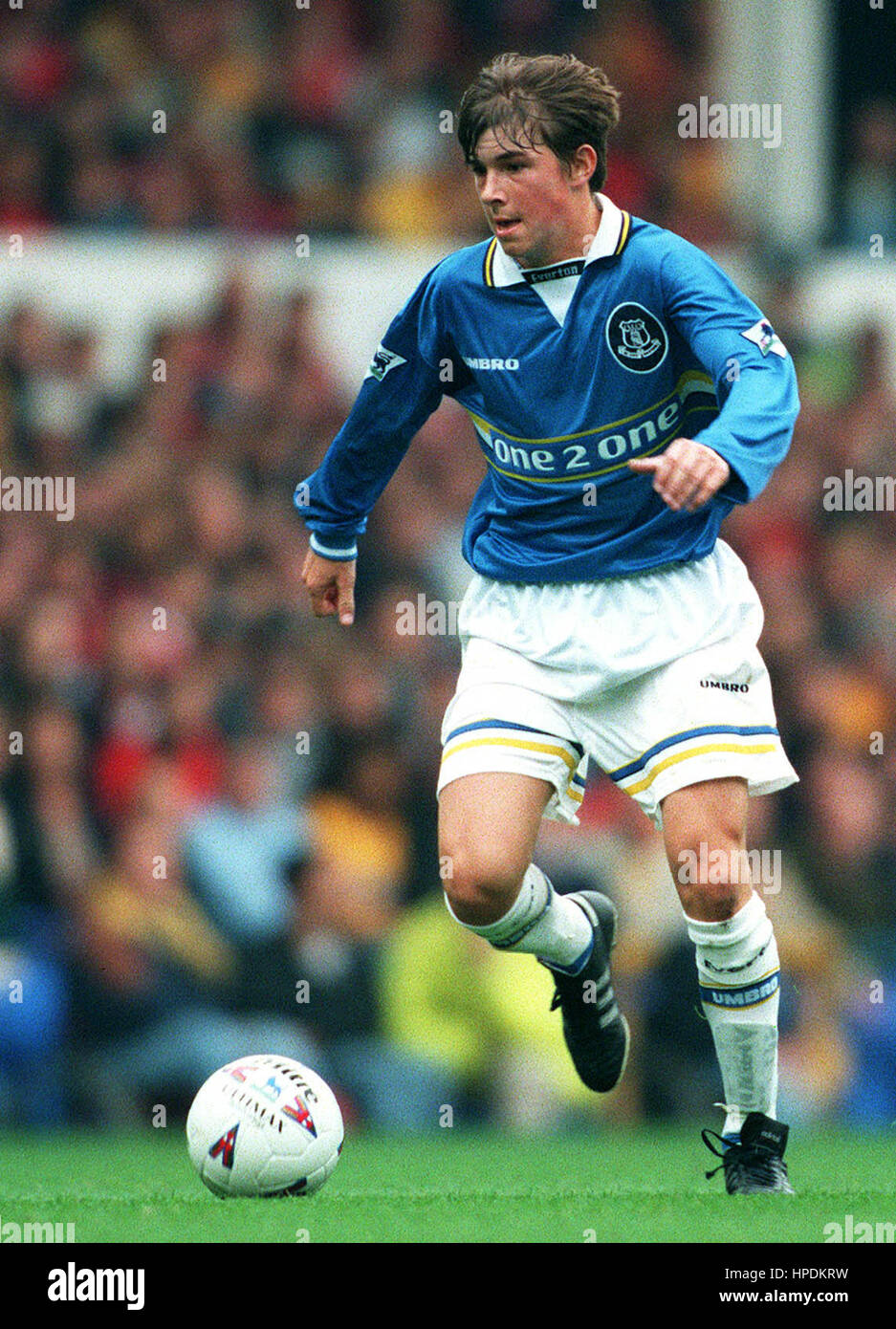 JOHN OSTER EVERTON FC 29 September 1997 Stock Photo - Alamy