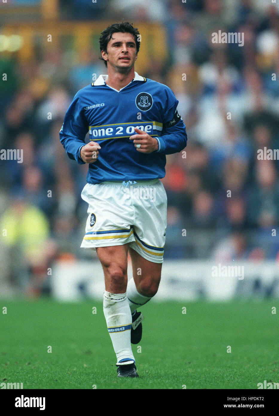 GARY SPEED EVERTON FC 29 September 1997 Stock Photo - Alamy
