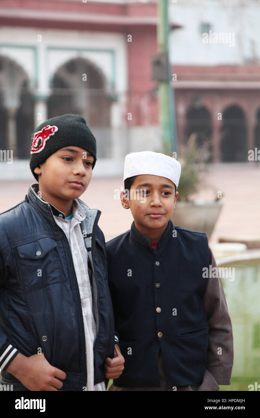 Eid Mubarak, Muslim Boys from Old Delhi, (Also Ramdan Mubarak) (Photo ...