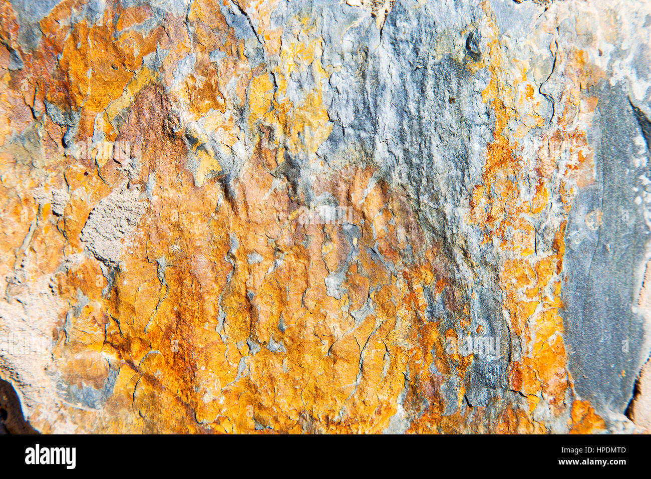 rocks stone and red orange gneiss in the wall of morocco Stock Photo ...