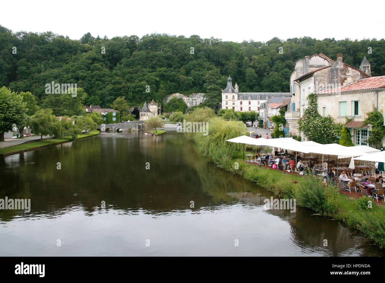 Brantome, Dordogne, France Stock Photo - Alamy