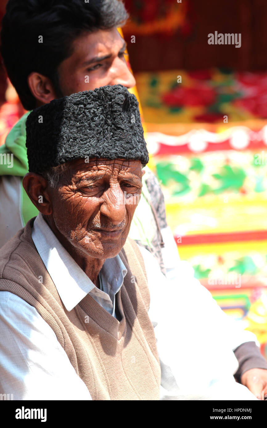 Kashmiri Man, (Photo Copyright © by Saji Maramon Stock Photo - Alamy