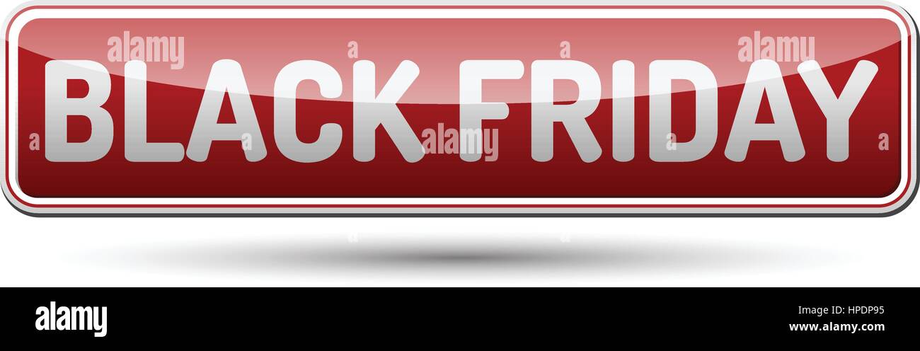 Black friday button Stock Vector Images - Alamy