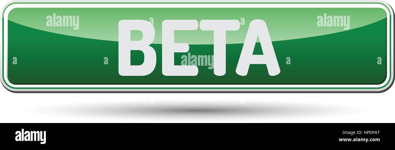 Beta test text Stock Vector Images - Alamy