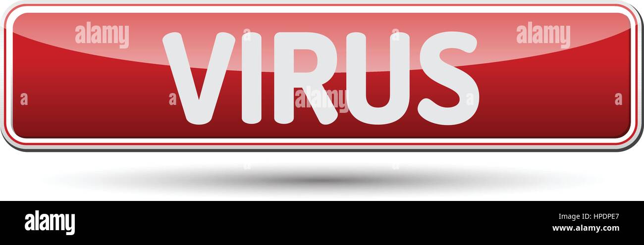 Antivirus button Stock Vector Images - Alamy