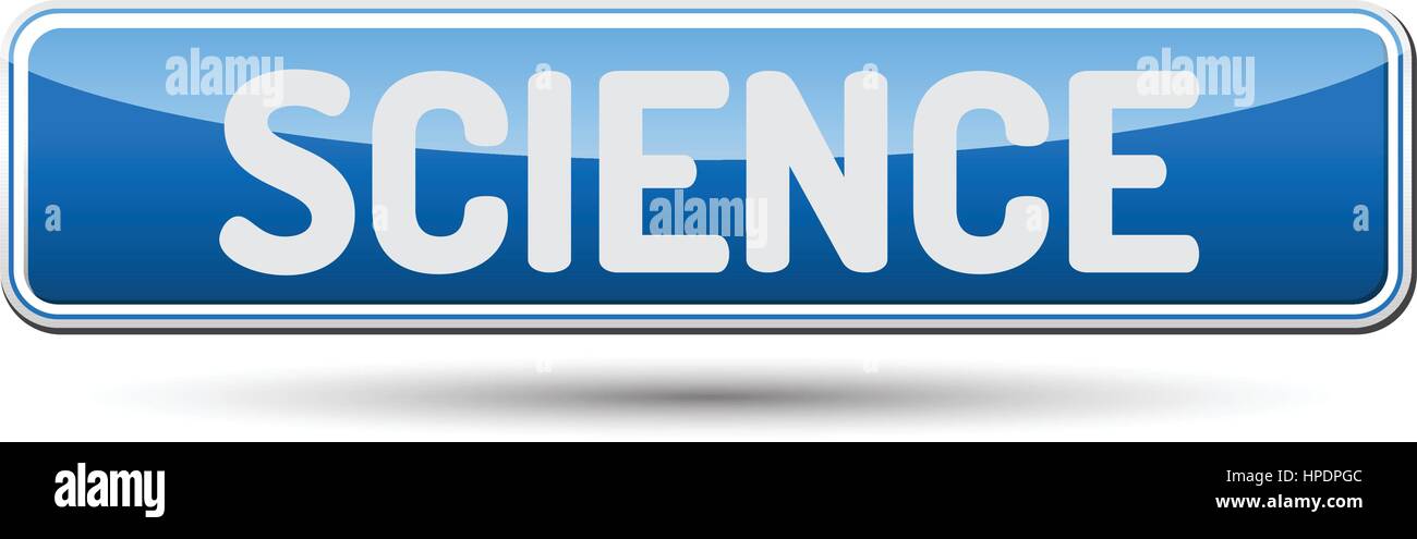 SCIENCE - Abstract beautiful button with text Stock Vector Image & Art ...
