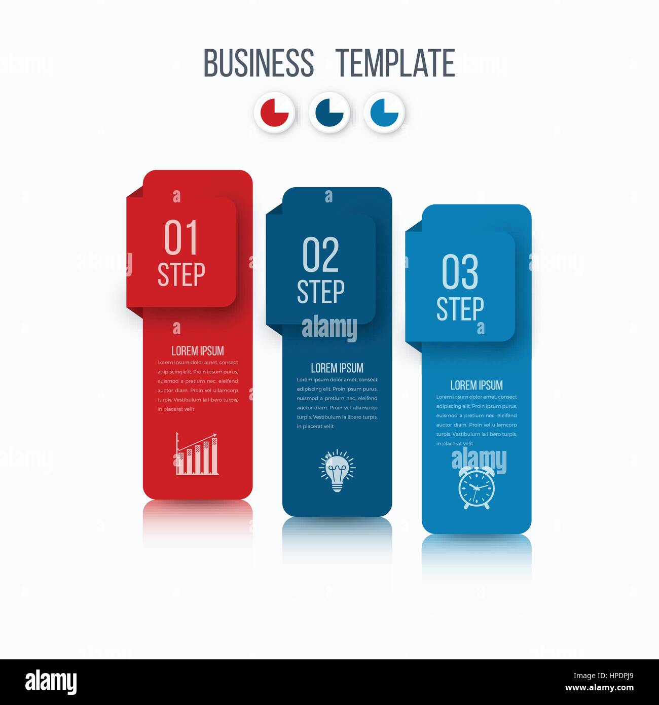 Vector illustration infographics 3 options. Stock vector Stock Vector ...