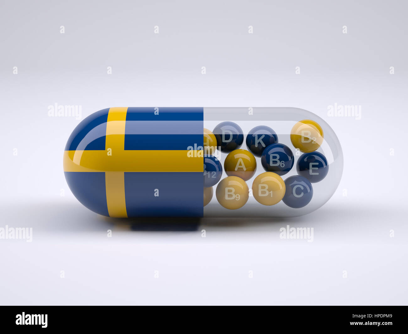 3d wrapped flag hi-res stock photography and images - Alamy