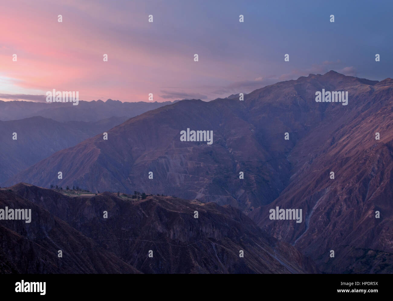 Colca Canyon Peru Stock Photo - Alamy