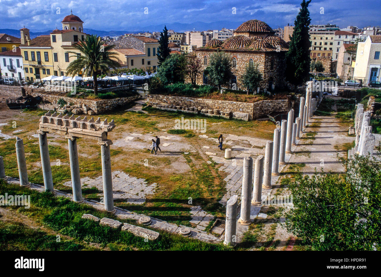 The Roman Agora, Athens, Greece, Europe Stock Photo - Alamy