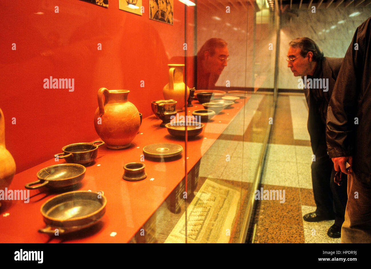 Greece acropolis metro station interior hi-res stock photography and ...