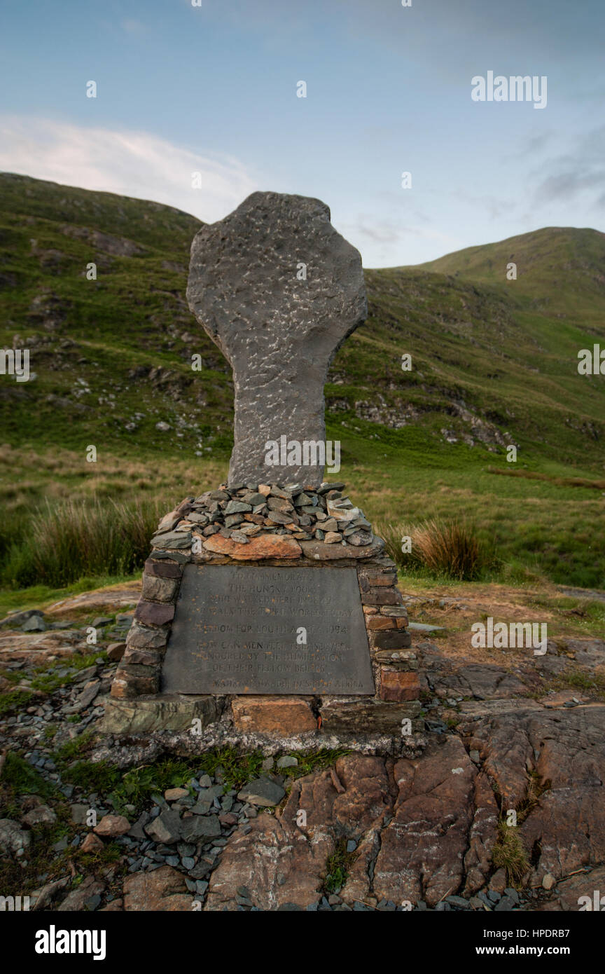 The doolough tragedy memorial hi-res stock photography and images - Alamy