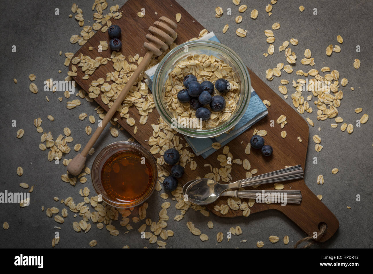 Healthy breakfast oats hi-res stock photography and images - Alamy