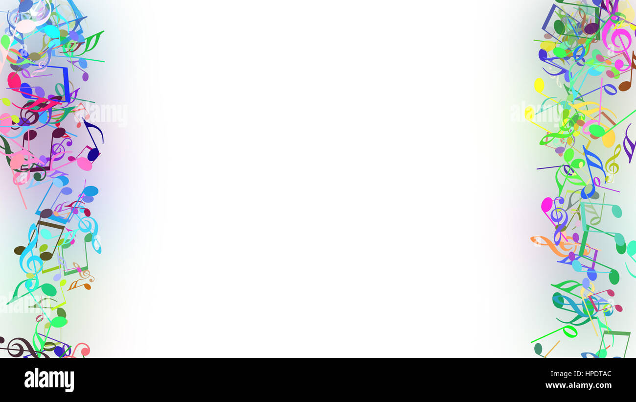 Colorful Music Borders