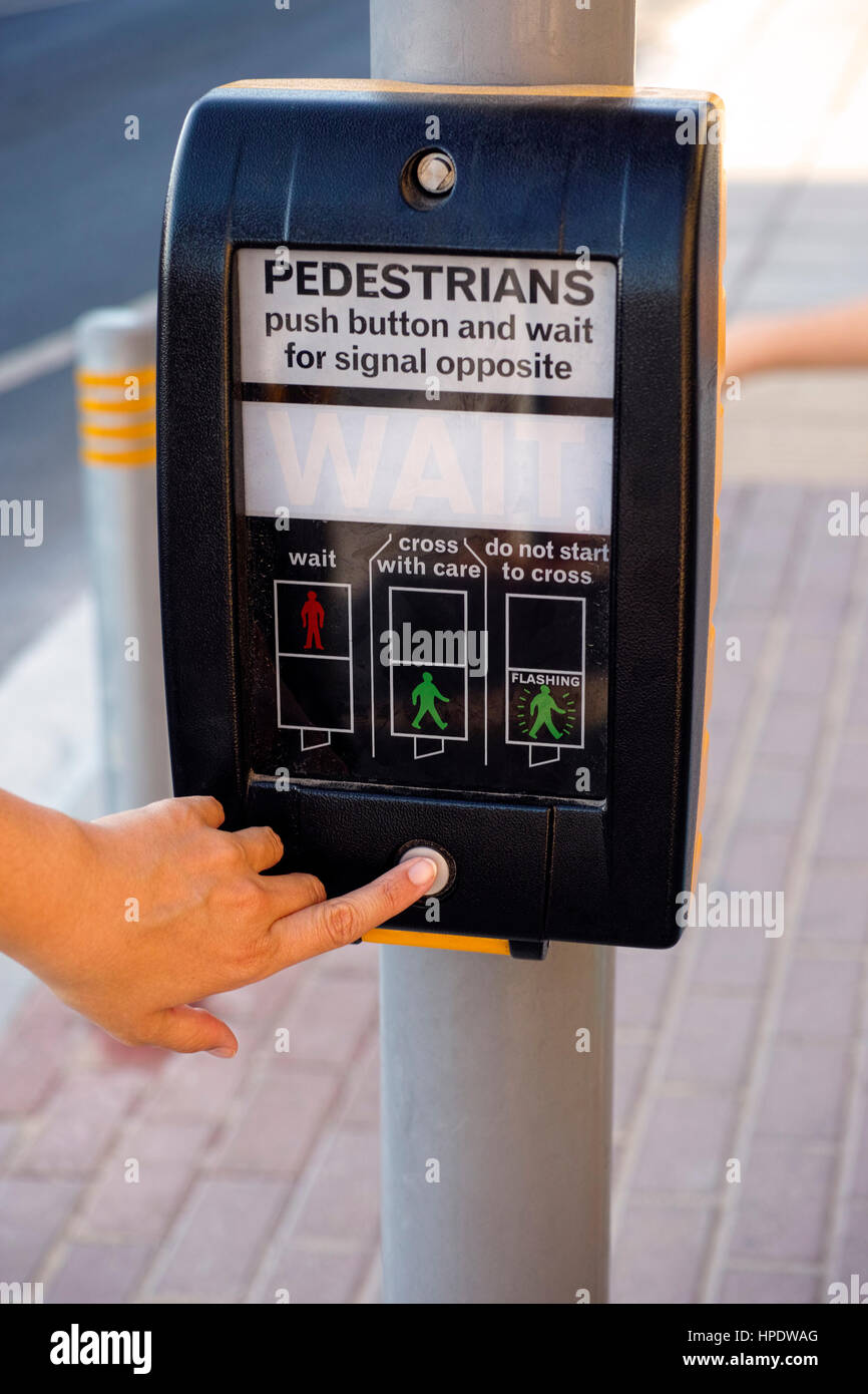 Pedestrian crossing push button box hi-res stock photography and images ...