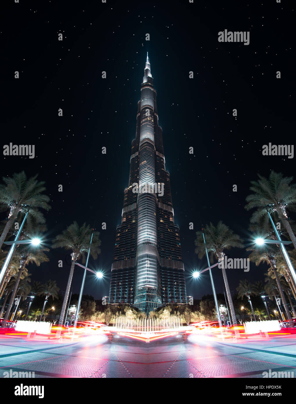The Amazing Burj Khalifa skyscraper Stock Photo - Alamy
