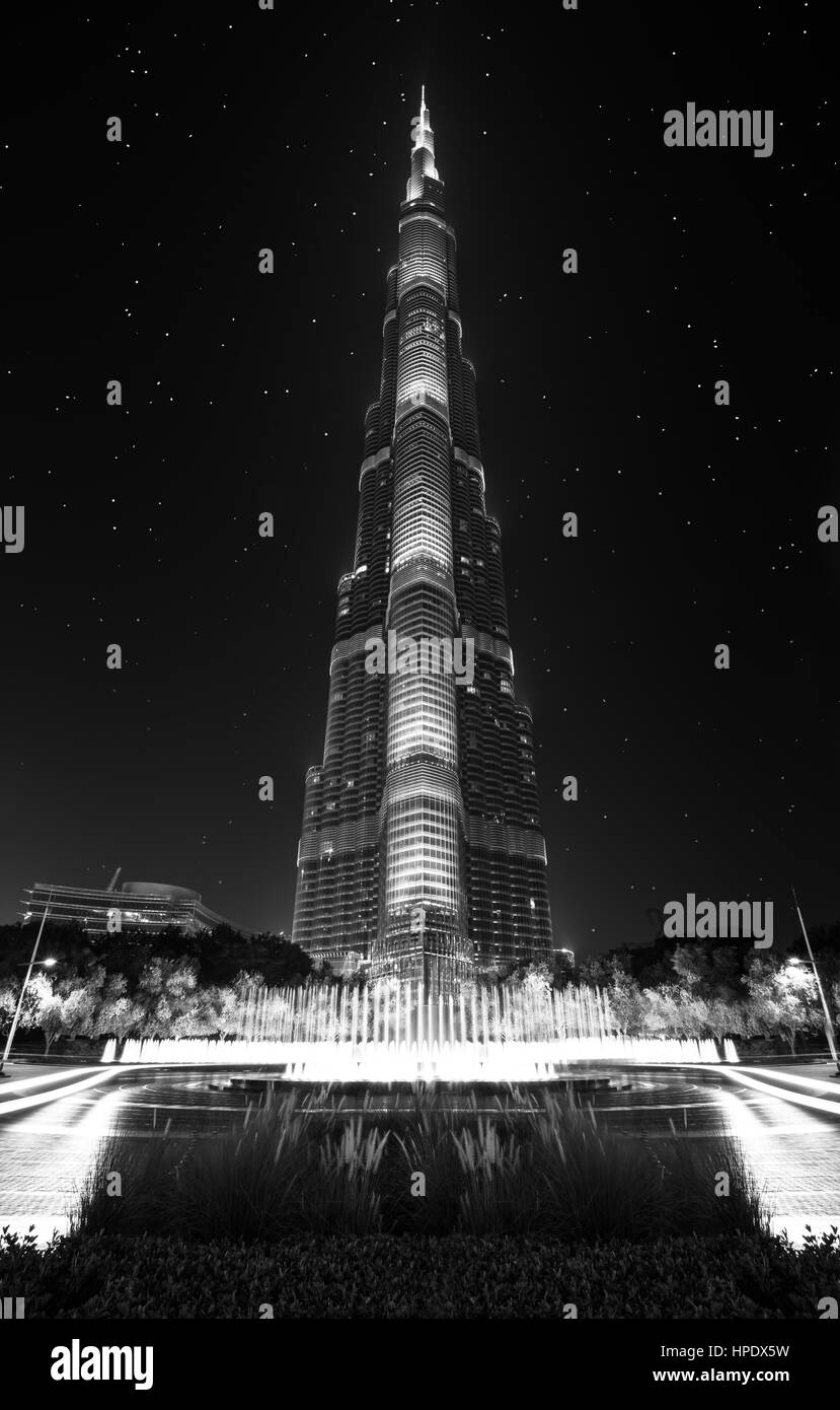 The Amazing Burj Khalifa skyscraper Stock Photo - Alamy