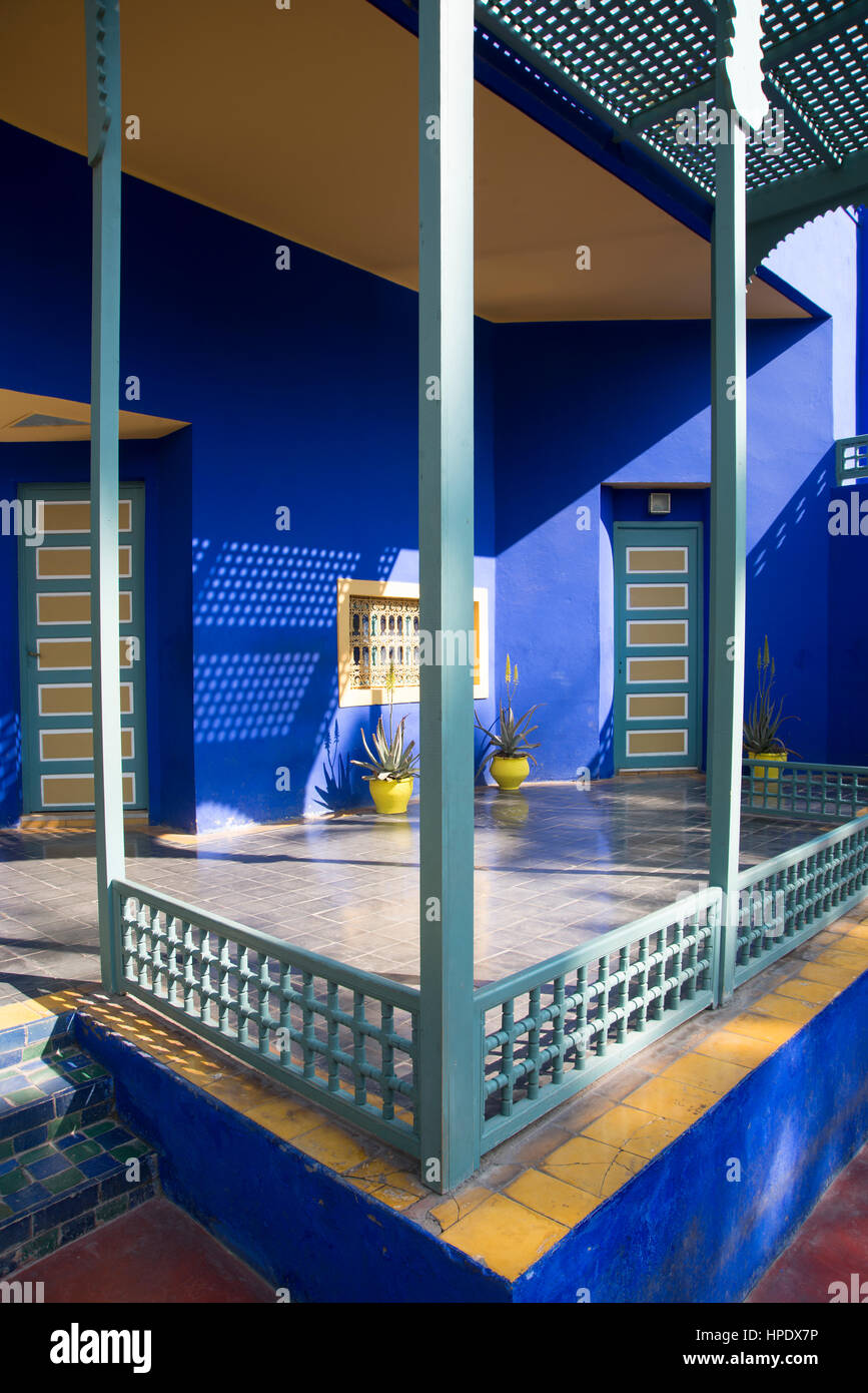 Yves saint laurent house morocco hi-res stock photography and images ...