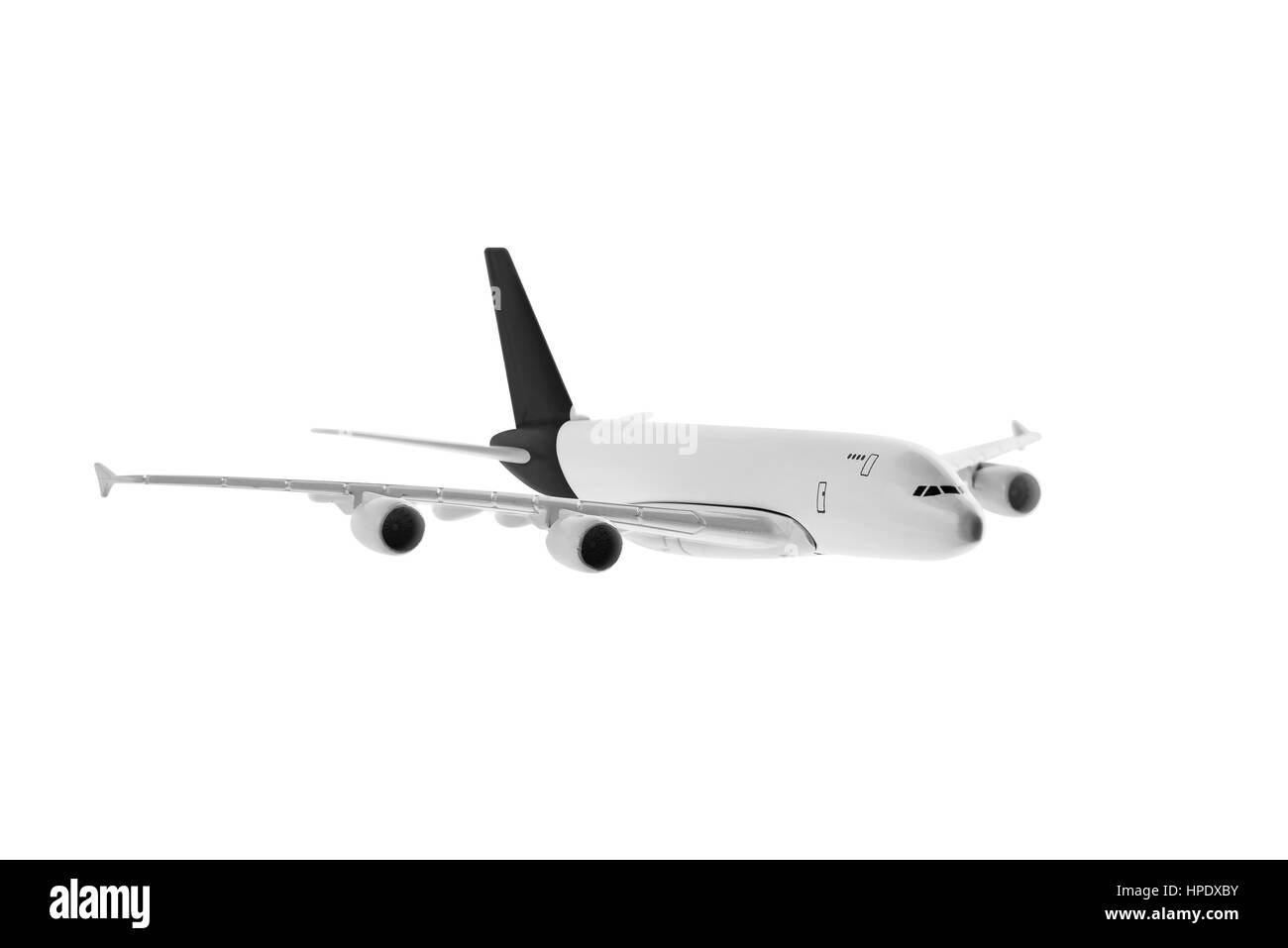 Airplane black color isolated on hi-res stock photography and images ...
