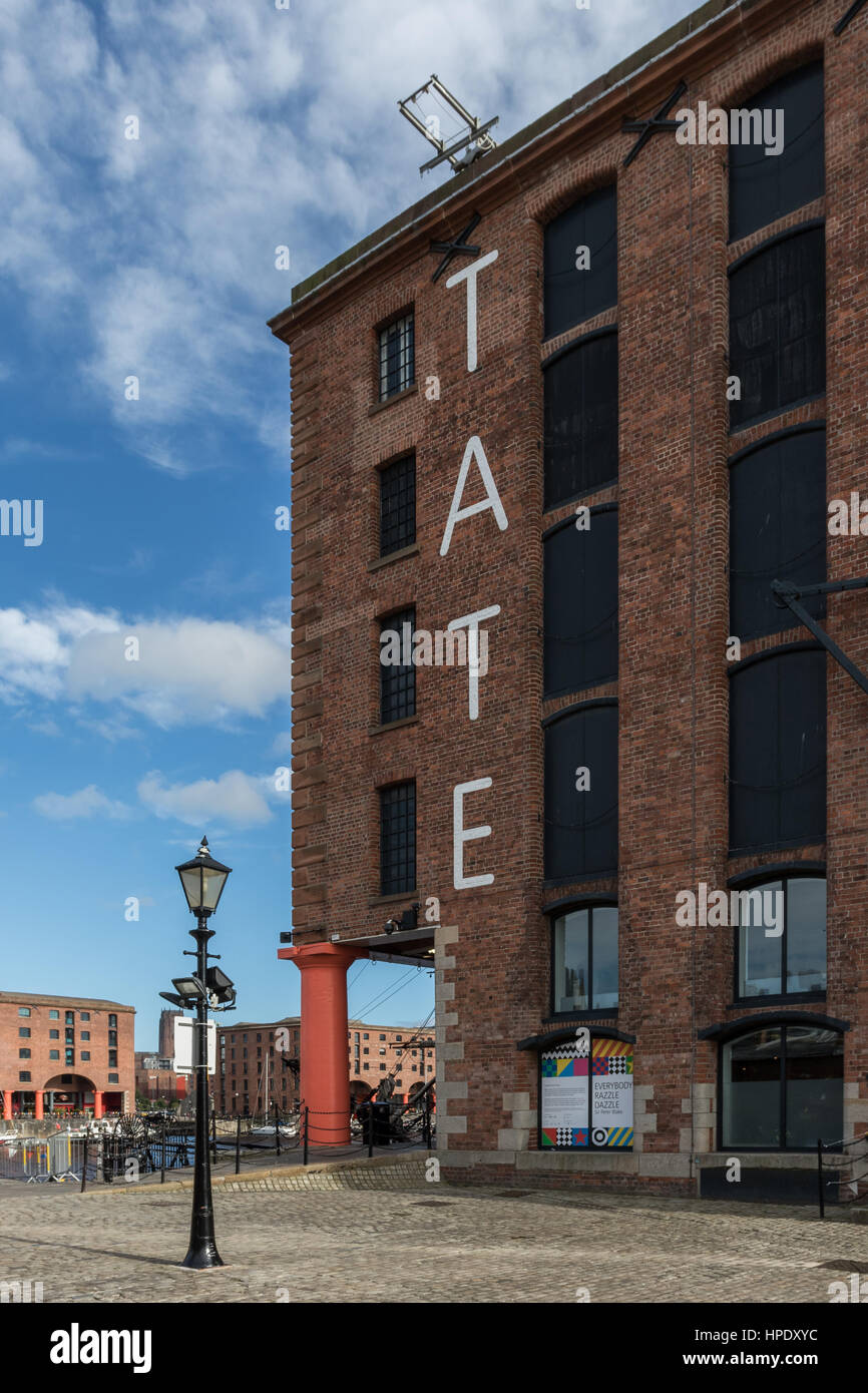 Tate Liverpool building at the Albert Dock, UK Stock Photo - Alamy