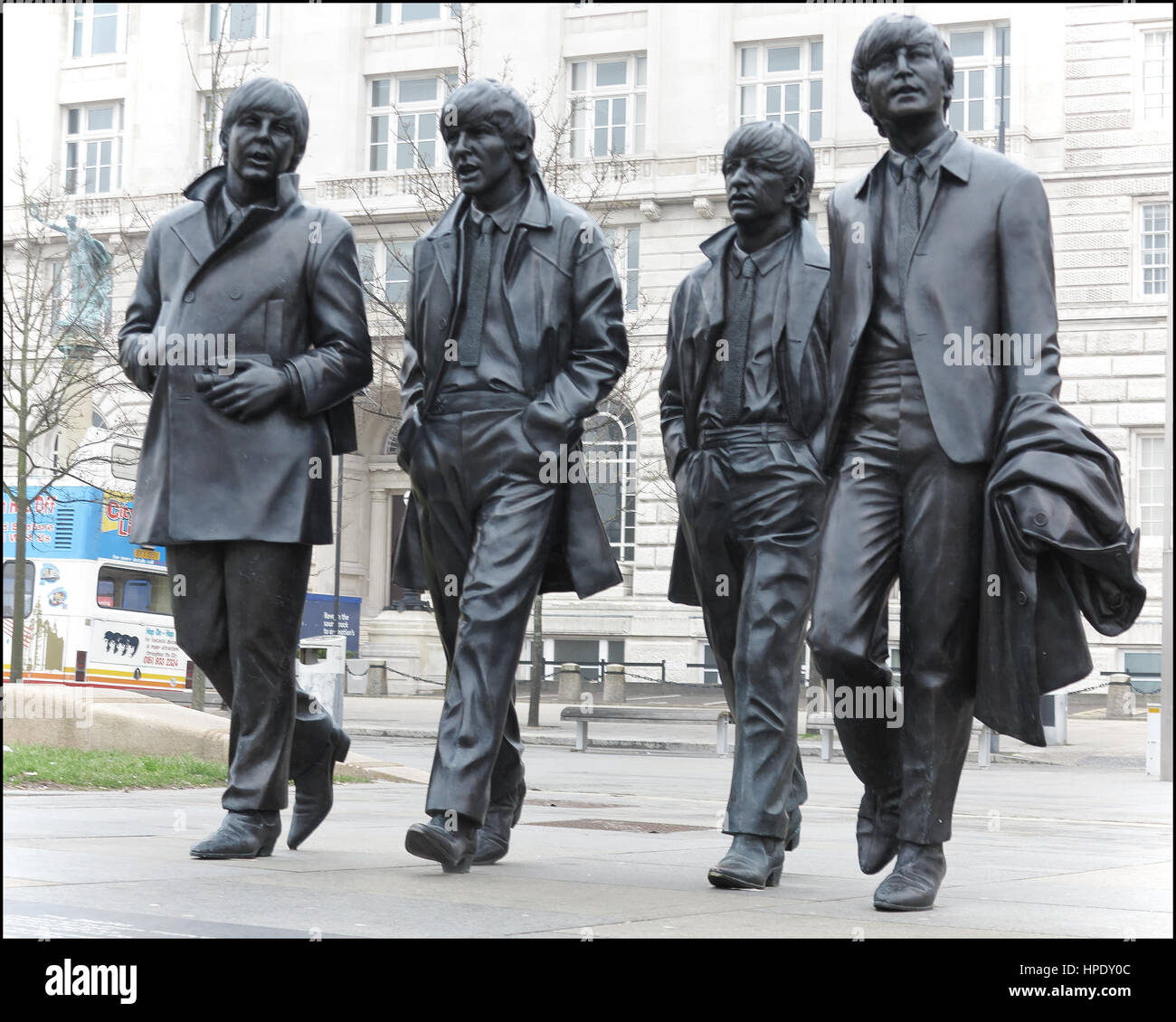 Liverpool's Fab Four Stock Photo - Alamy