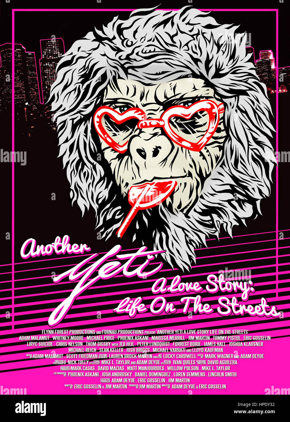ANOTHER YETI: A LOVE STORY: LIFE ON THE STREETS, poster, 2017. ©Troma ...