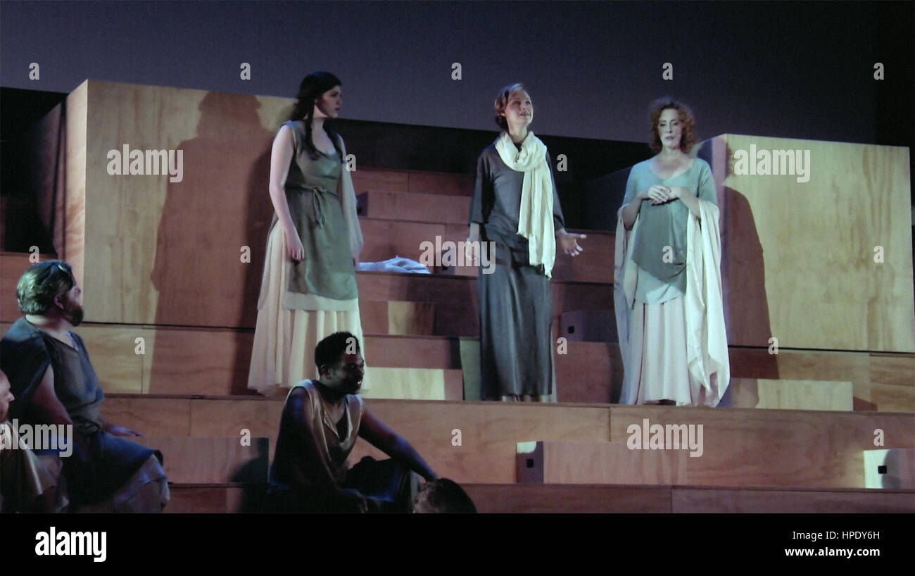 EASTER MYSTERIES, center: Erin Davie (as Mary Magdalene), right: Ruth ...