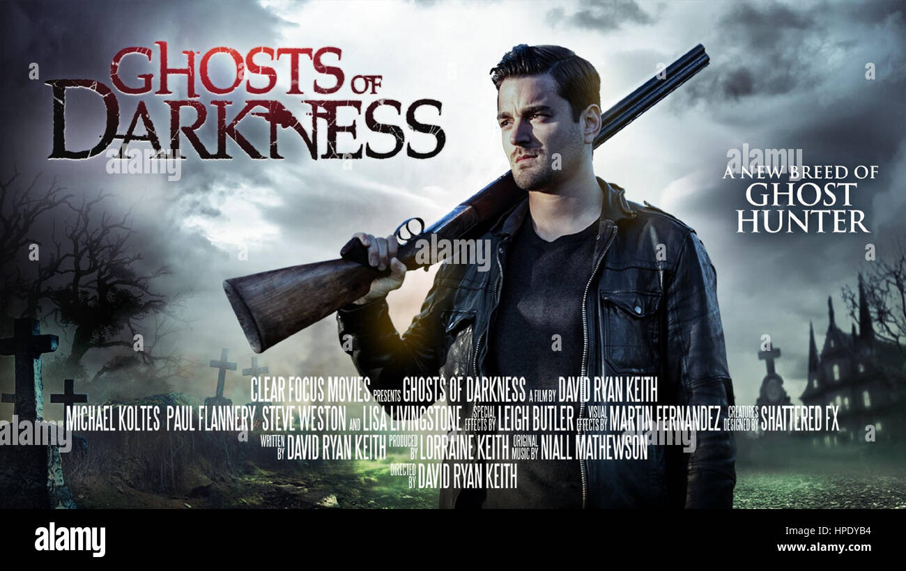 GHOSTS OF DARKNESS, poster, Michael Koltes, 2017. ©Uncork'd ...