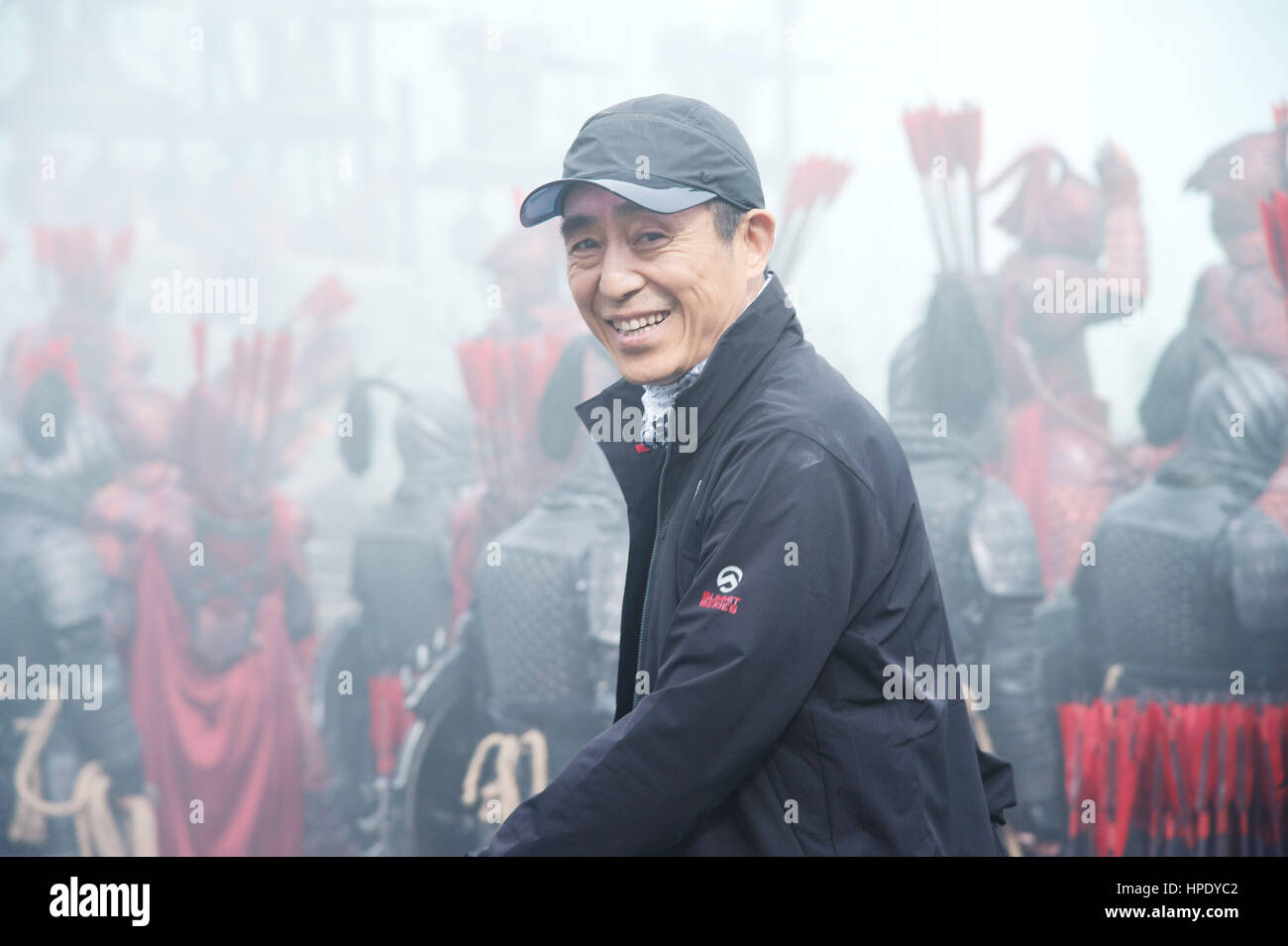 THE GREAT WALL, director ZHANG Yimou, on set, 2016. ph: Jasin Boland ...