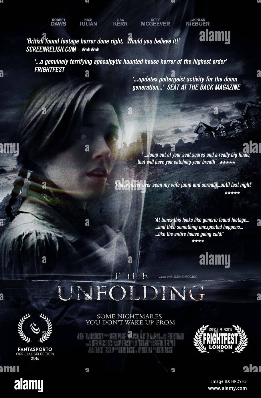 THE UNFOLDING, poster, Lisa Kerr, 2016. © Icon Film Distribution ...