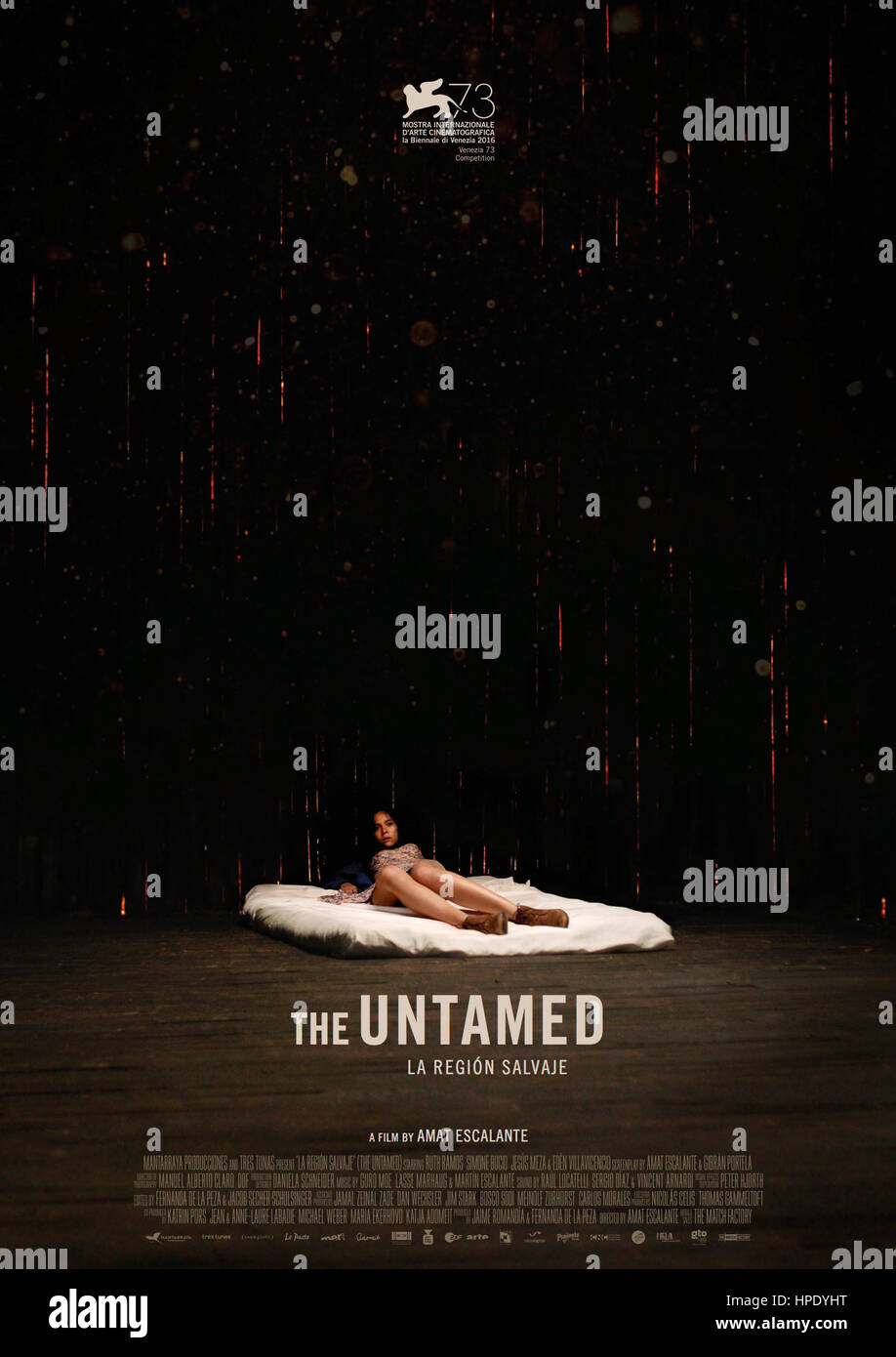 THE UNTAMED aka LA REGION SALVAJE poster Ruth Ramos 2016. Pimienta Films Courtesy Everett Collection Stock Photo Alamy