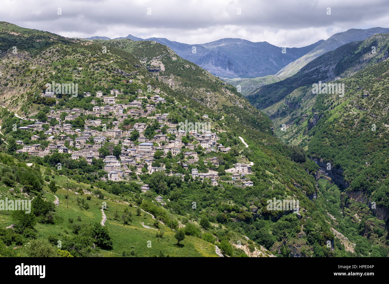 Syrrako village, Tzoumerka, Epirus, Greece Stock Photo - Alamy