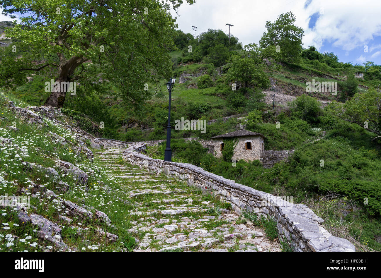 Syrrako village, Tzoumerka, Epirus, Greece Stock Photo - Alamy