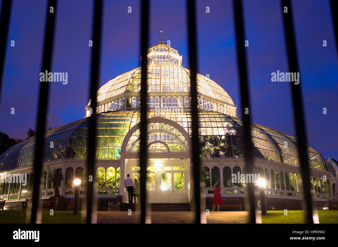 Sefton Park Palm House.Liverpool. England. UK Stock Photo - Alamy