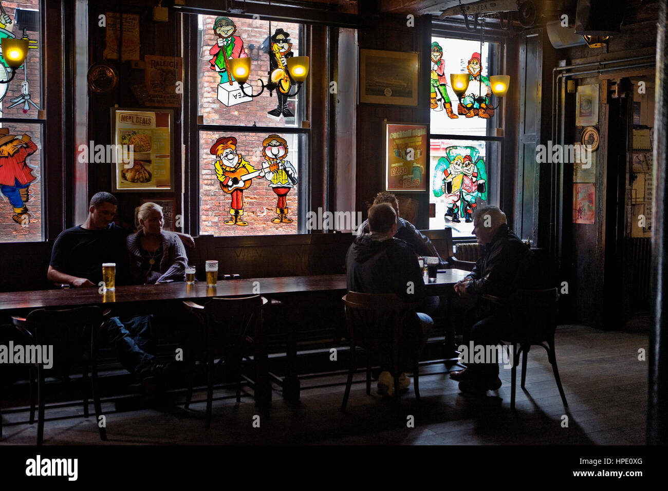 Flanagan´s Apple pub. Mathew Street. Liverpool. England. UK Stock Photo ...