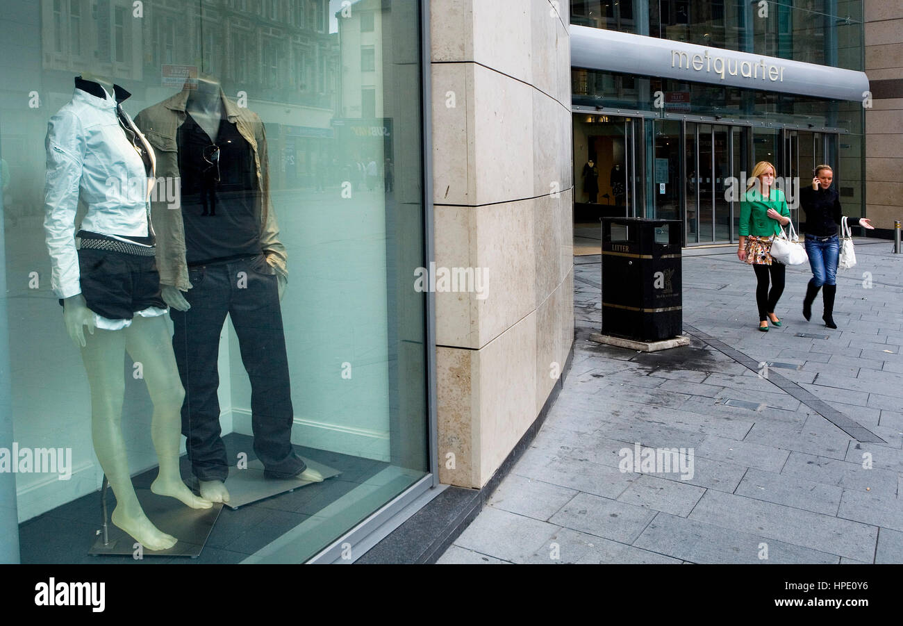 Entry to Metquarter (shopping Centre). Whitechapel Street. Liverpool ...